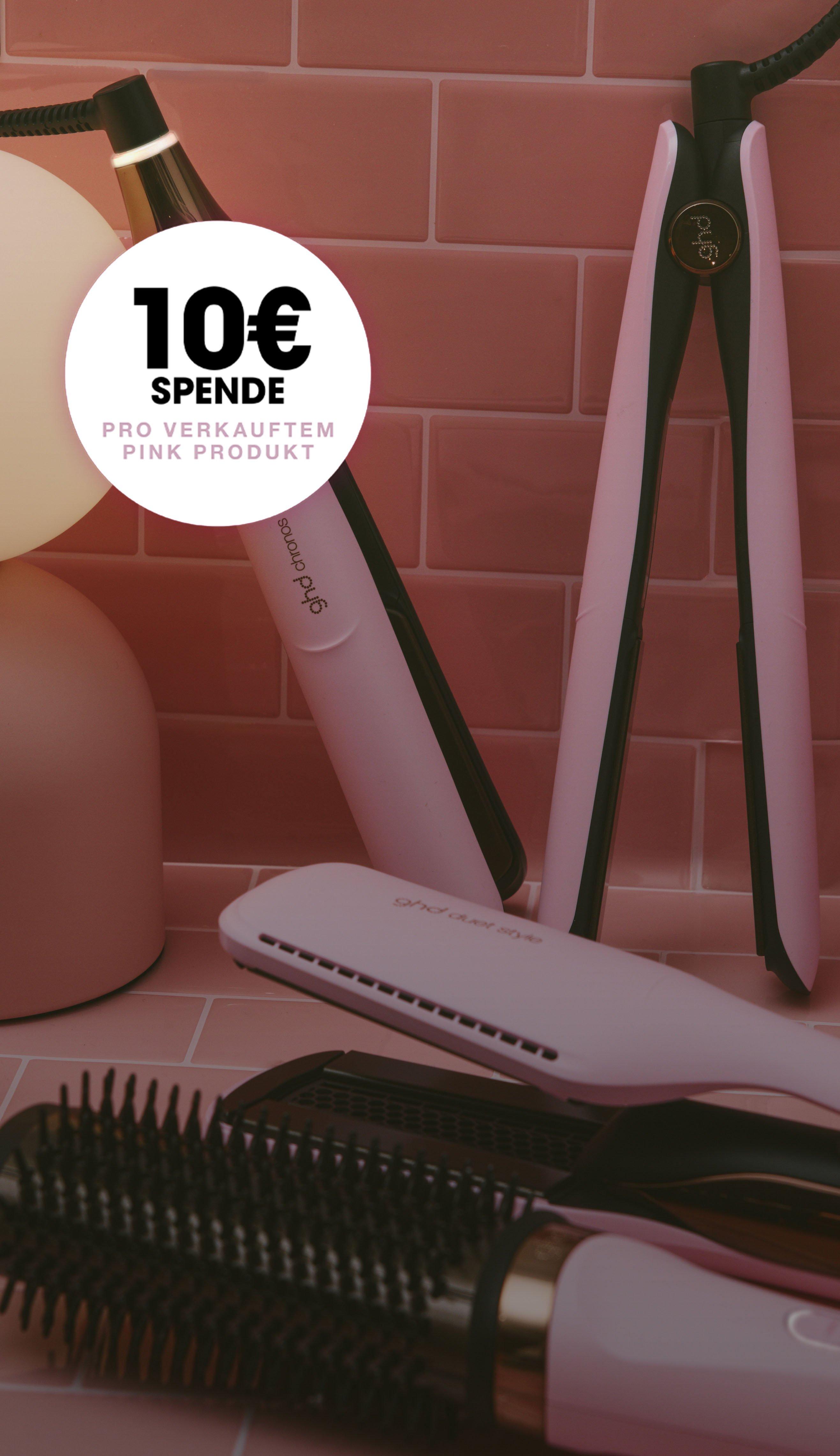 ghd Pink: Engagement gegen Brustkrebs | ghd® Deutschland